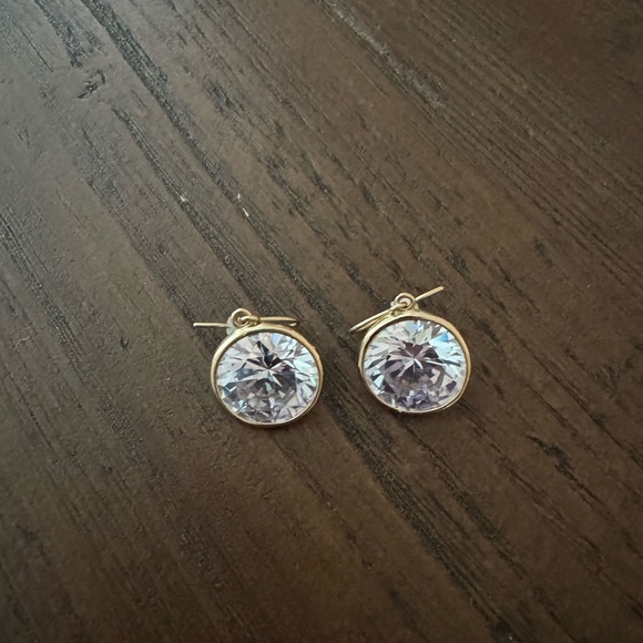 J. Crew | Jewelry | J Crew Elegant Gold And Silver Crystal Drop ...